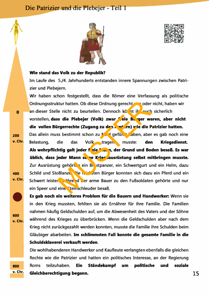 Unterrichtsmaterial Antikes Rom 📚 Bewährte Arbeitshefte